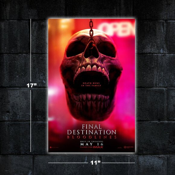 Art | Final Destination Bloodlines Horror Movie Poster 11x17 Film Wall ...